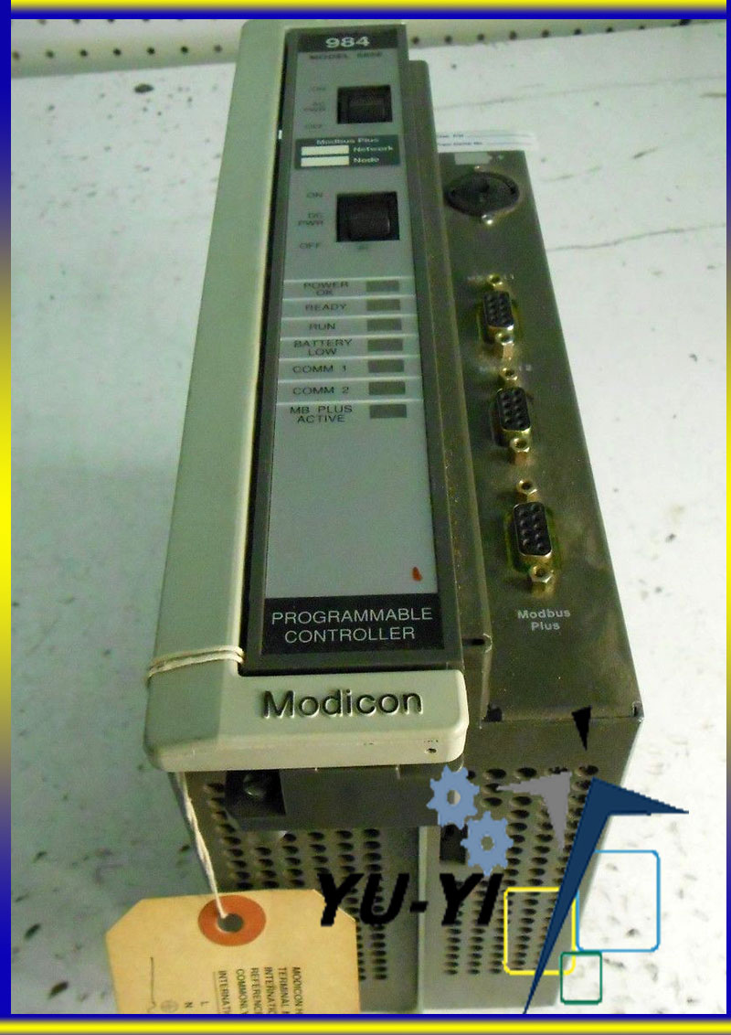 Modicon Programmable Controller Series 984 Model 685E PC-E984-685 - 裕益科技自動化設備可程式編碼器PLC分散式控制系統DCS